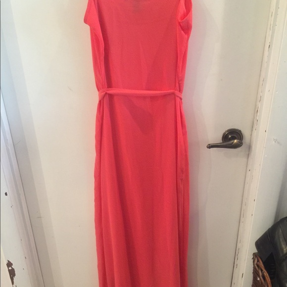 Forever 21 | Dresses | Used Forever 2 Coral Maxi | Poshmark